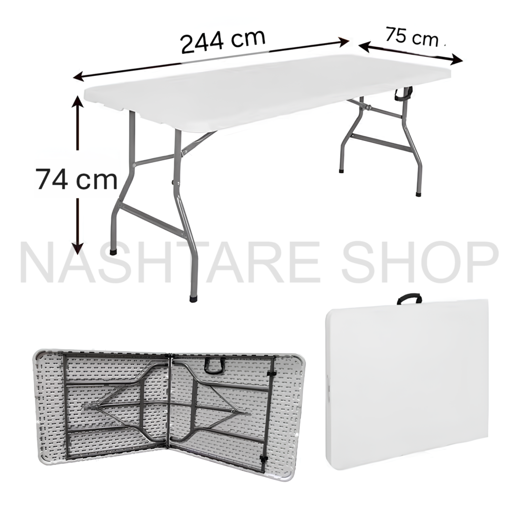 Portable Plastic Folding Table "طاولة بلاستيكية قابلة للطي محمولة ...