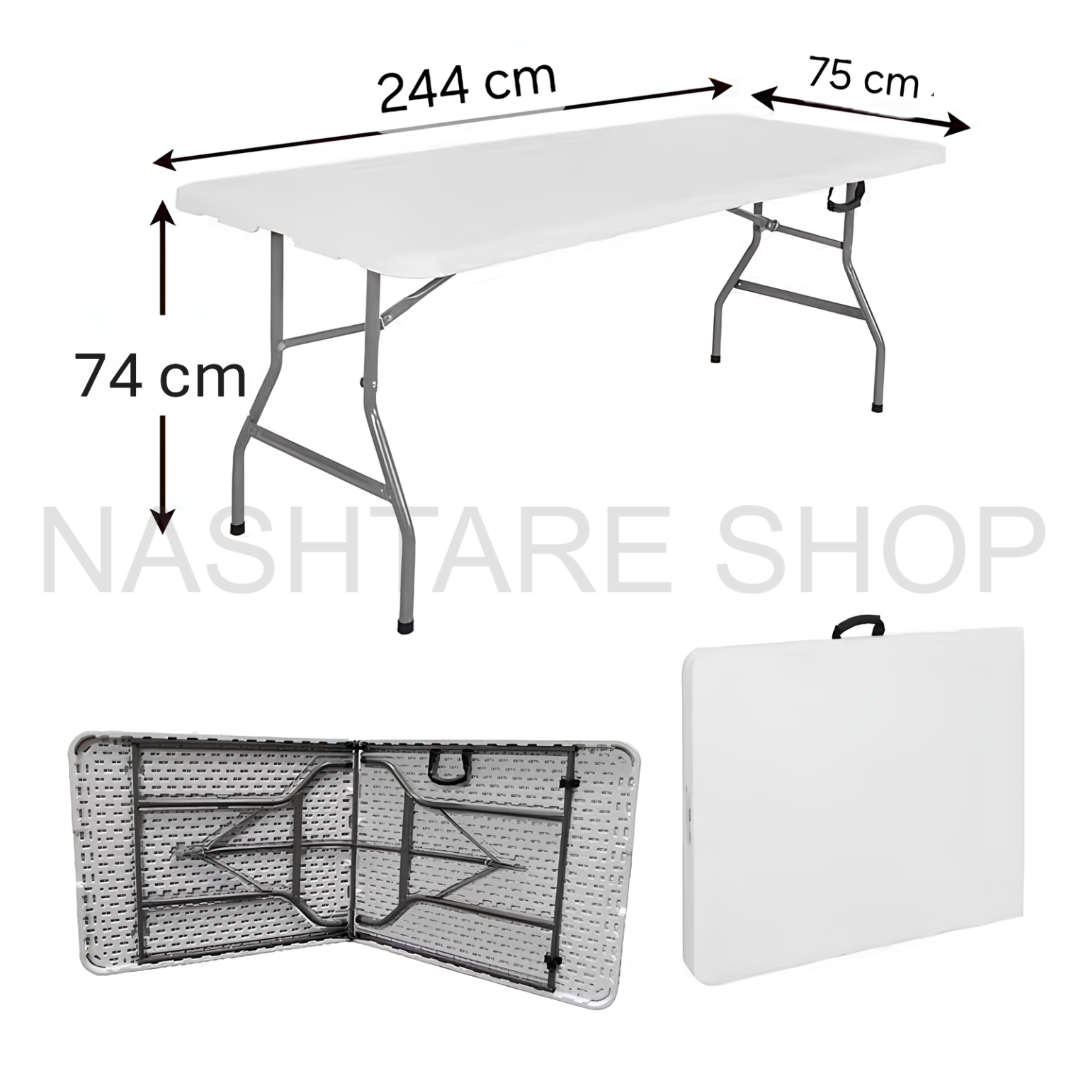 Portable Plastic Folding Table "طاولة بلاستيكية قابلة للطي محمولة ...