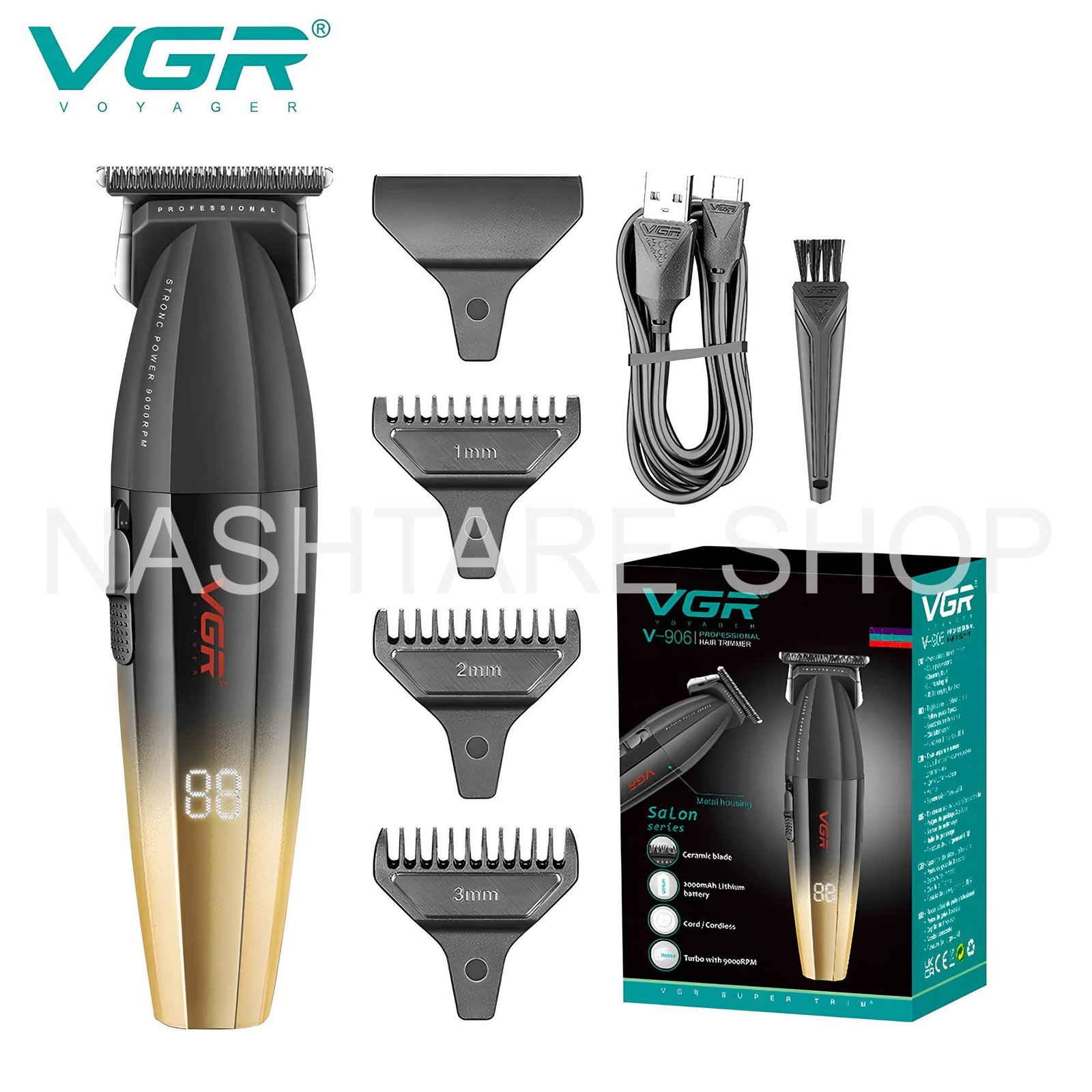 VGR 003 Professional Hair Clipper | ماكينة حلاقة | Nashtare Shop